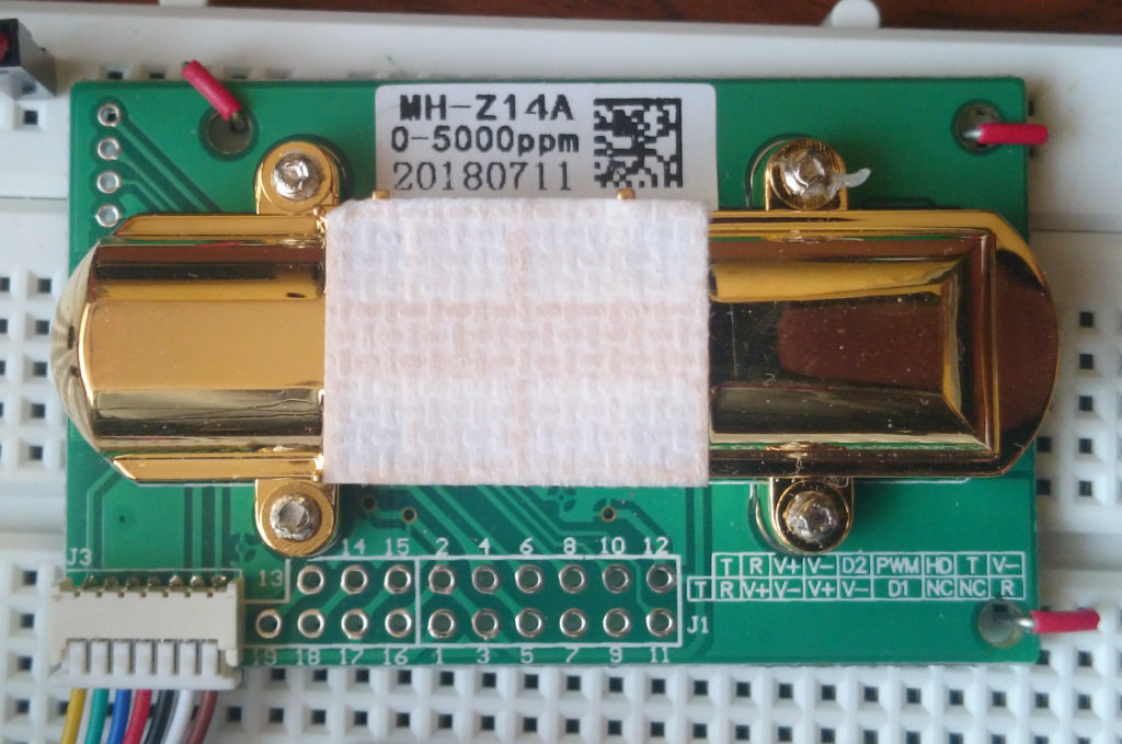 mhz14a – program for managing MH-Z14/MH-Z14A CO2 sensors via UART – re-ws.pl